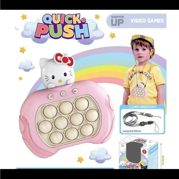 Toys | Hello Kitty Pop Push It Game Controller Sensory Fidget Toy ...